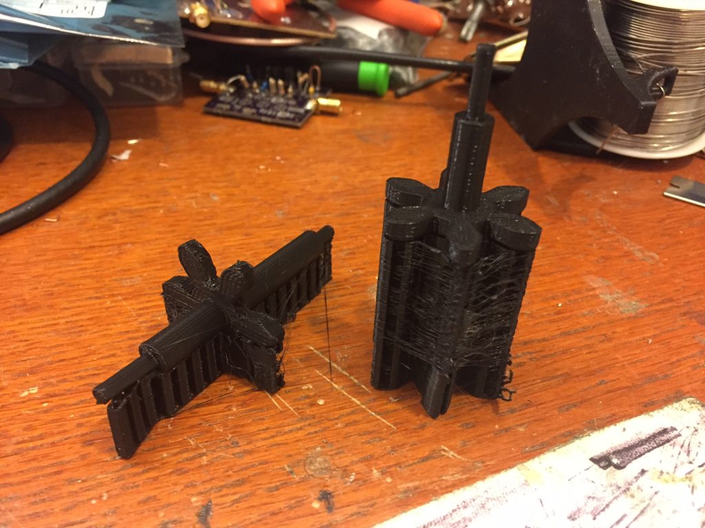 Geared 7-Segment Display, Part 4 - Pinion Gears and First Rotation